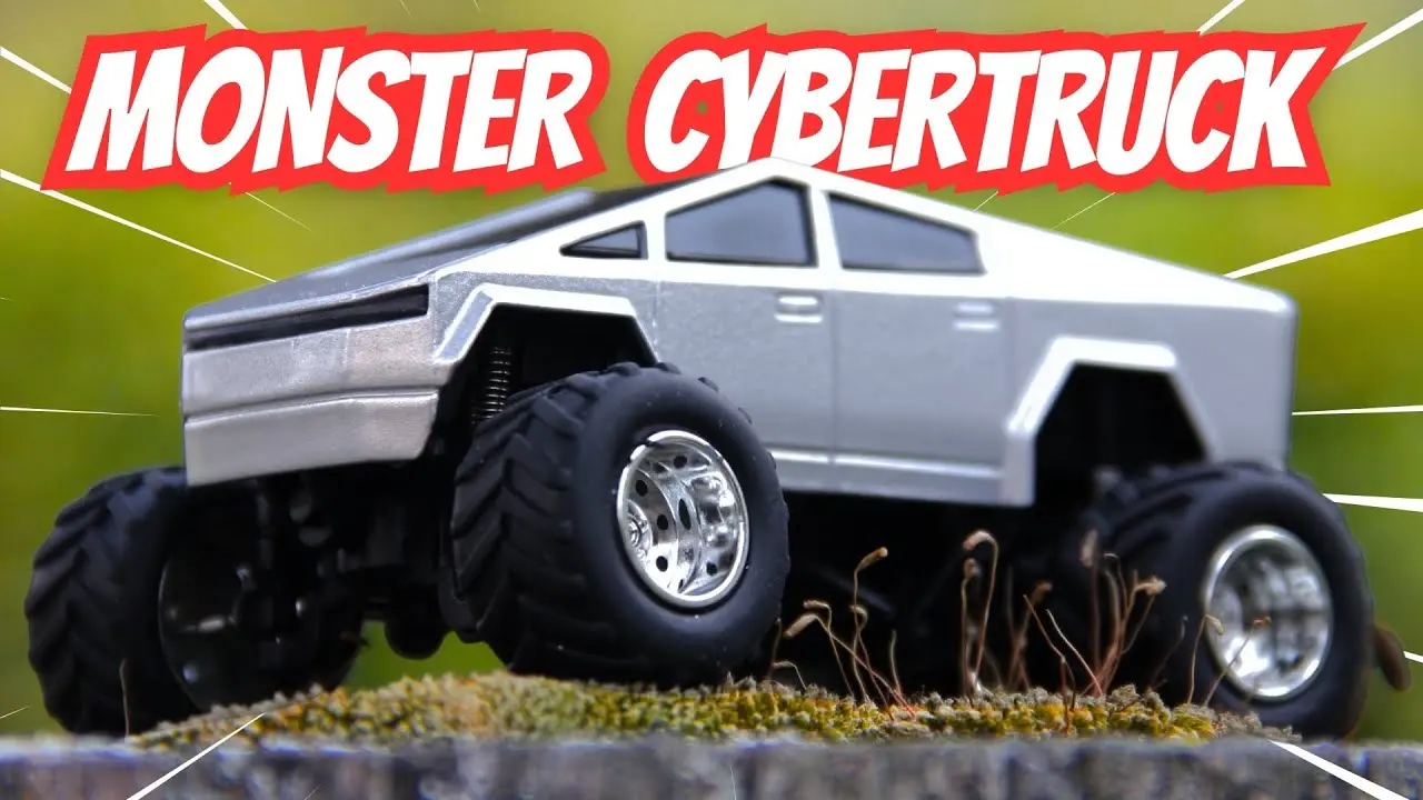 Monster Cybertruck que vous pouvez conduire… dans votre salon